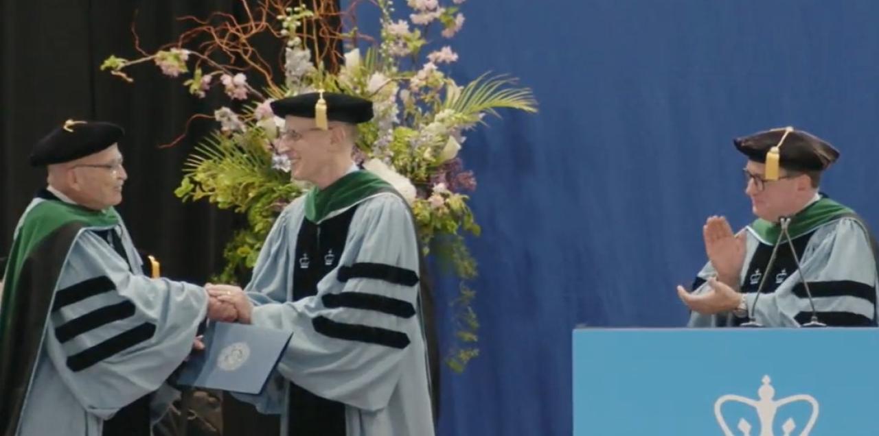 Dr. Don Quest Receives the 2025 Arnold Gold Foundation Award | Columbia ...